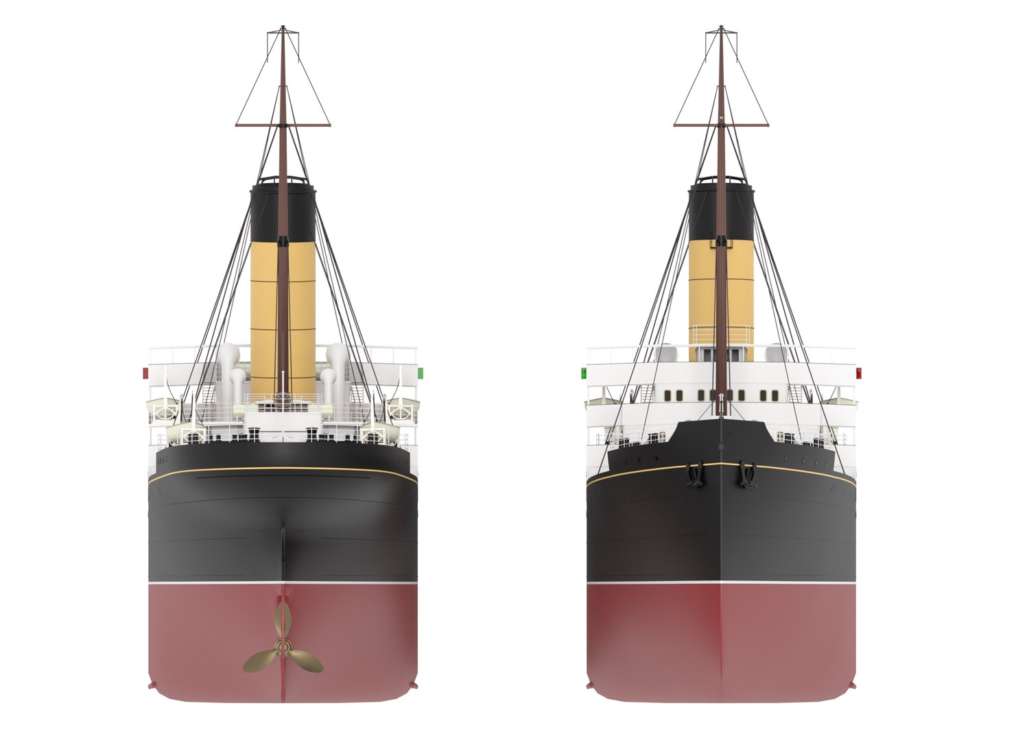 3D Steam Ship Model - TurboSquid 1864904