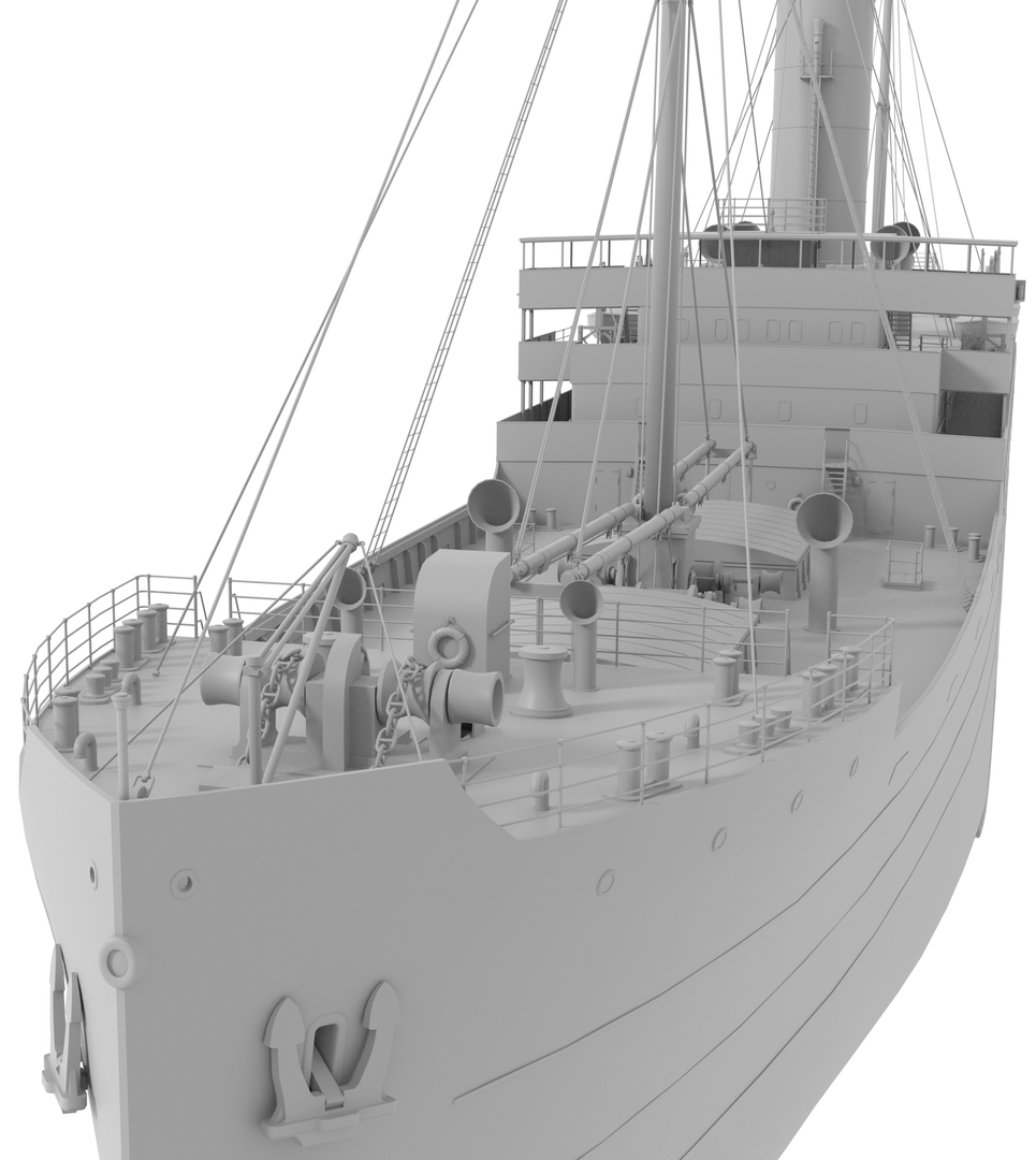 3D Steam Ship model - TurboSquid 1864904