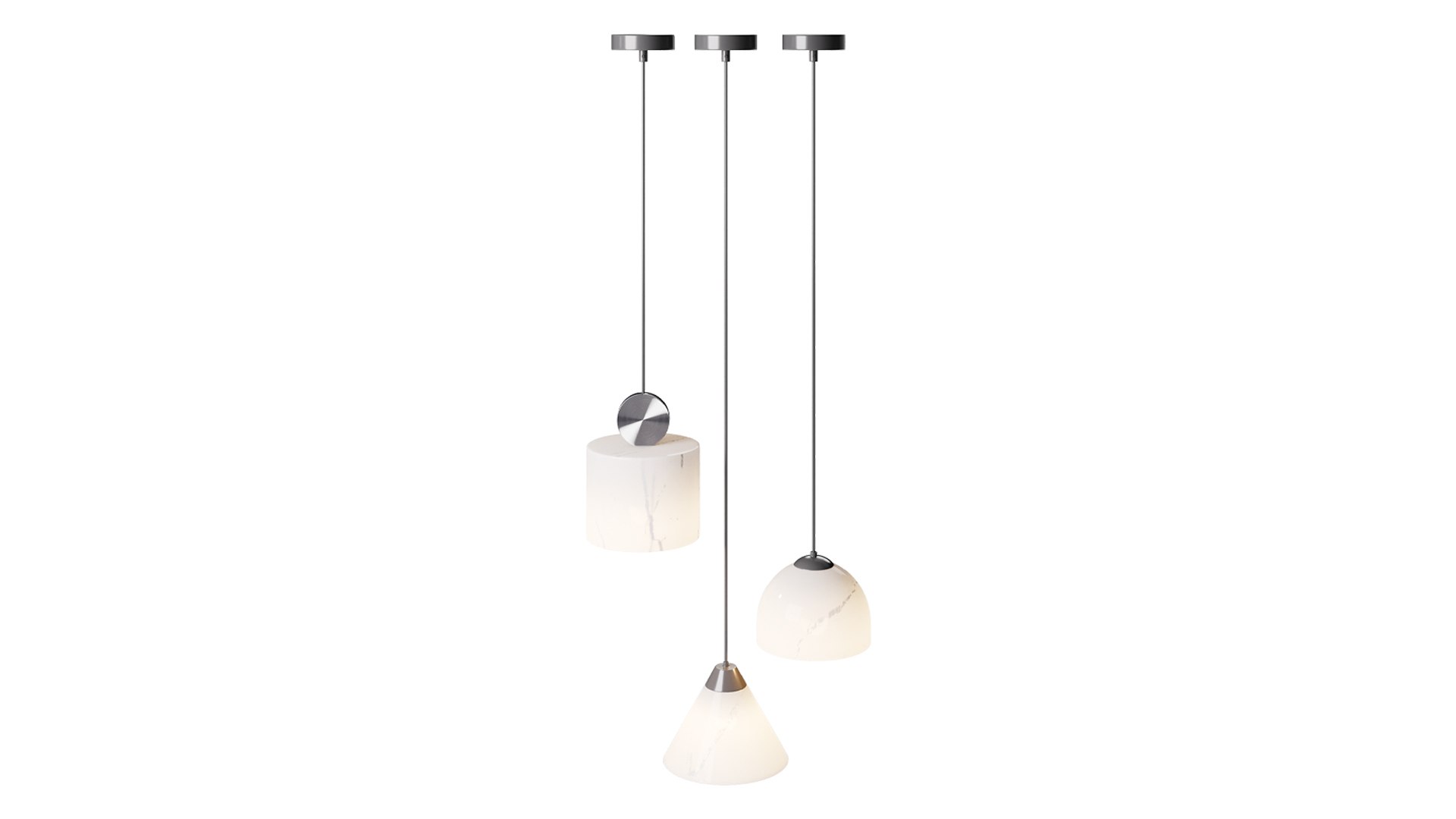 3D Model Brixen-b Pendant Light - TurboSquid 2365822