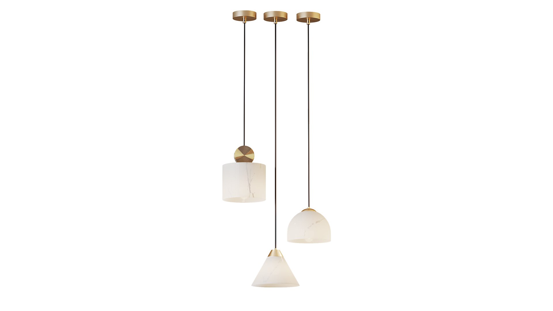 3D Model Brixen-b Pendant Light - TurboSquid 2365822