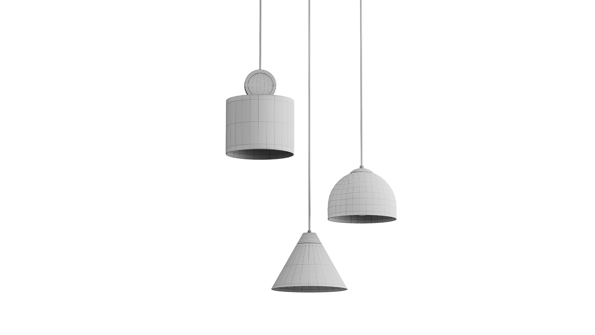 3D Model Brixen-b Pendant Light - TurboSquid 2365822