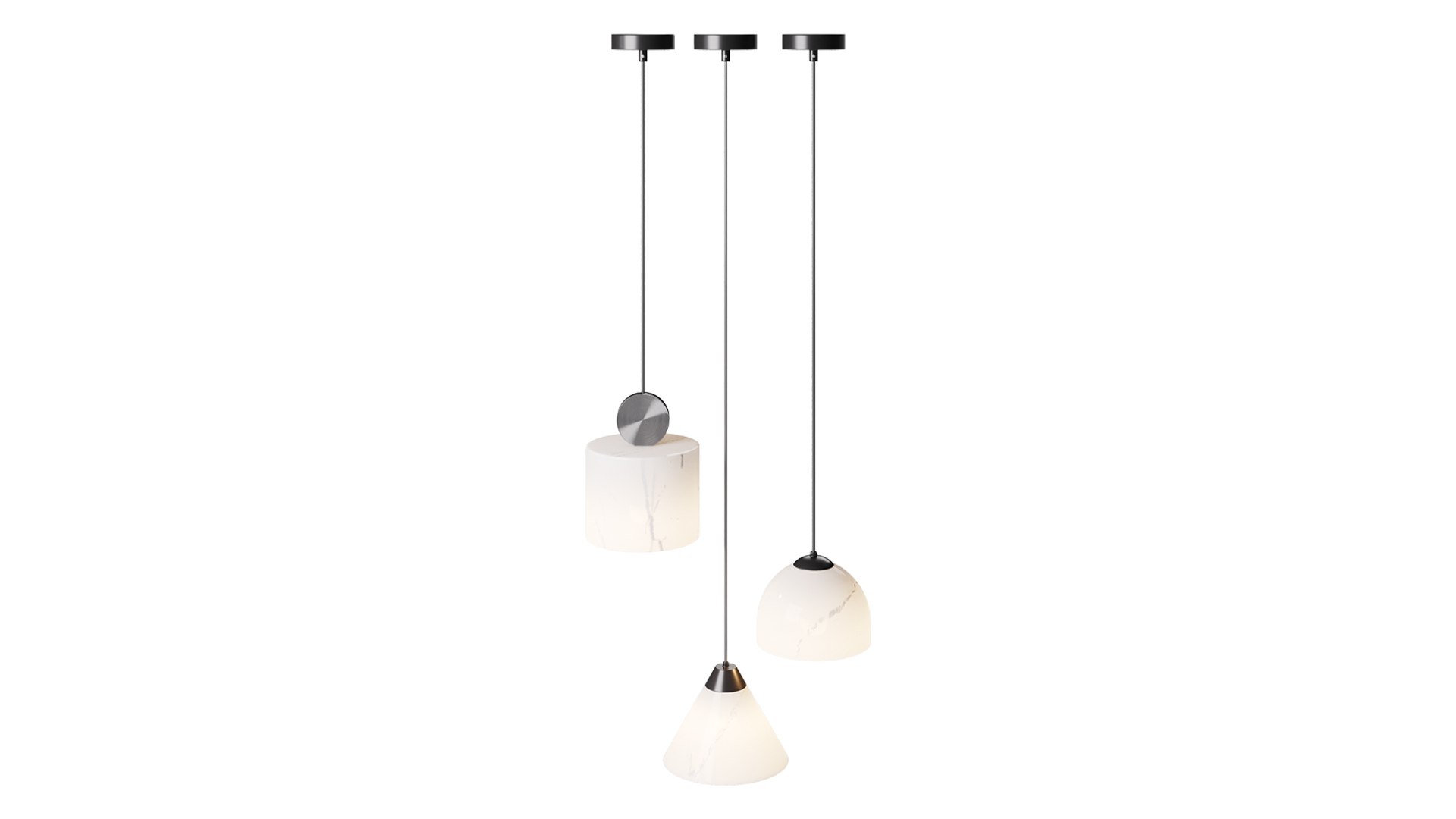 3D Model Brixen-b Pendant Light - TurboSquid 2365822