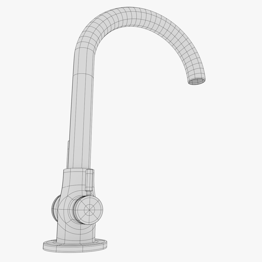 3d Water Tap Model