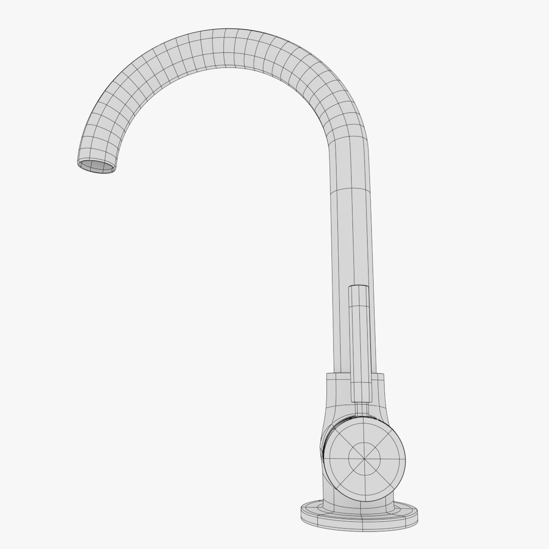 3d Water Tap Model