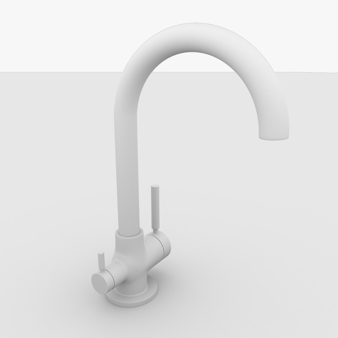 3d Water Tap Model