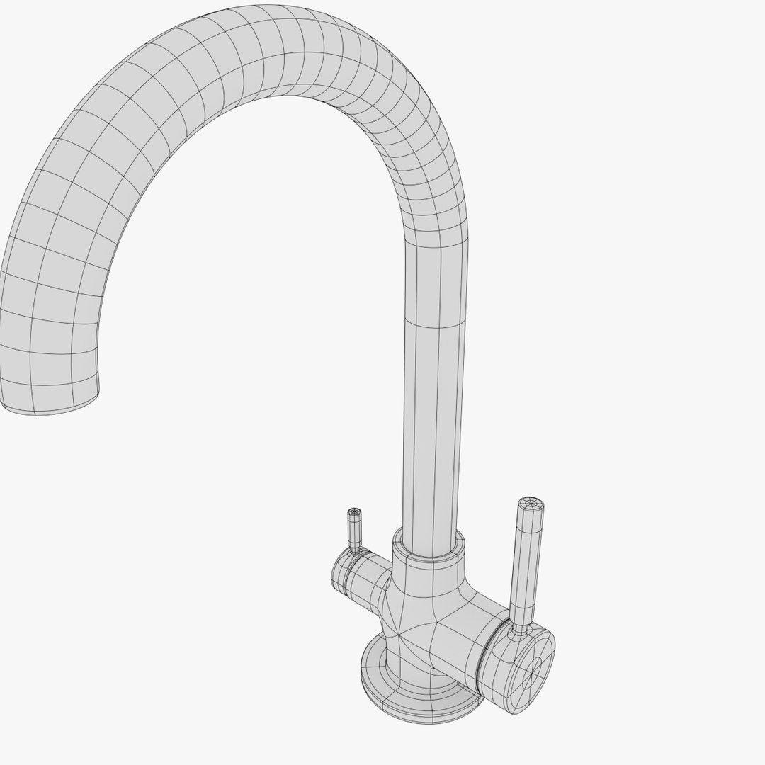 3d Water Tap Model