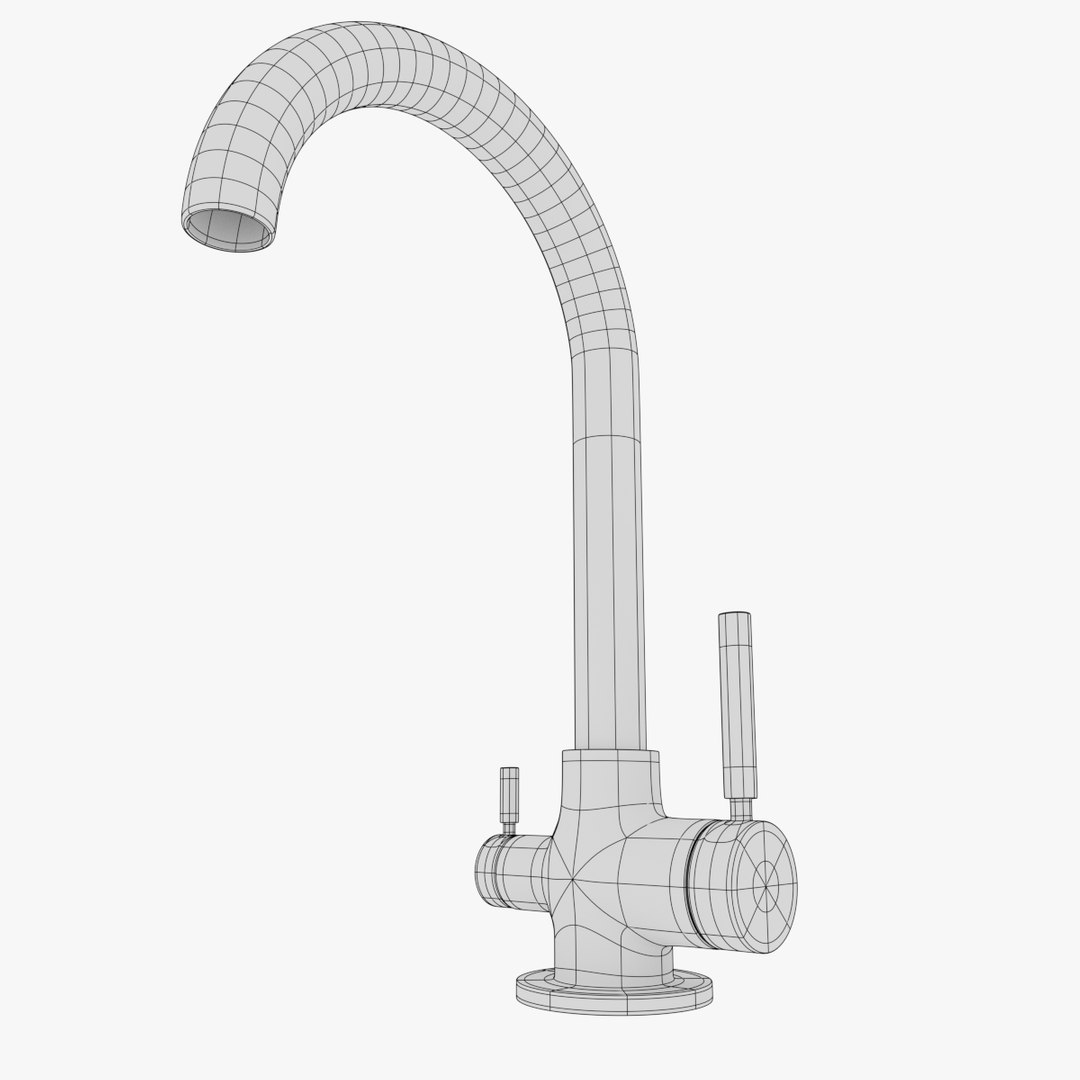 3d Water Tap Model