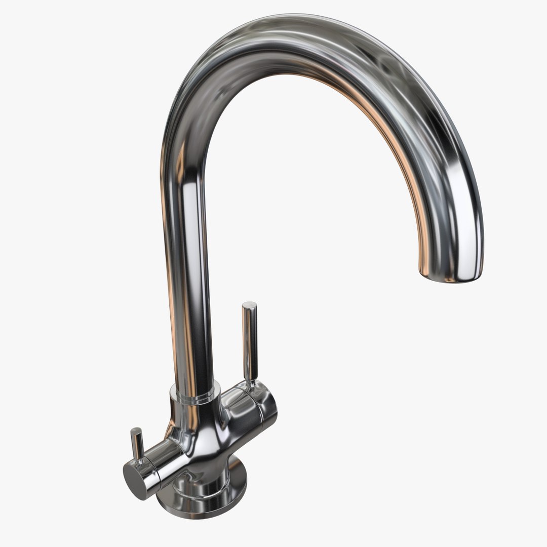 3d Water Tap Model