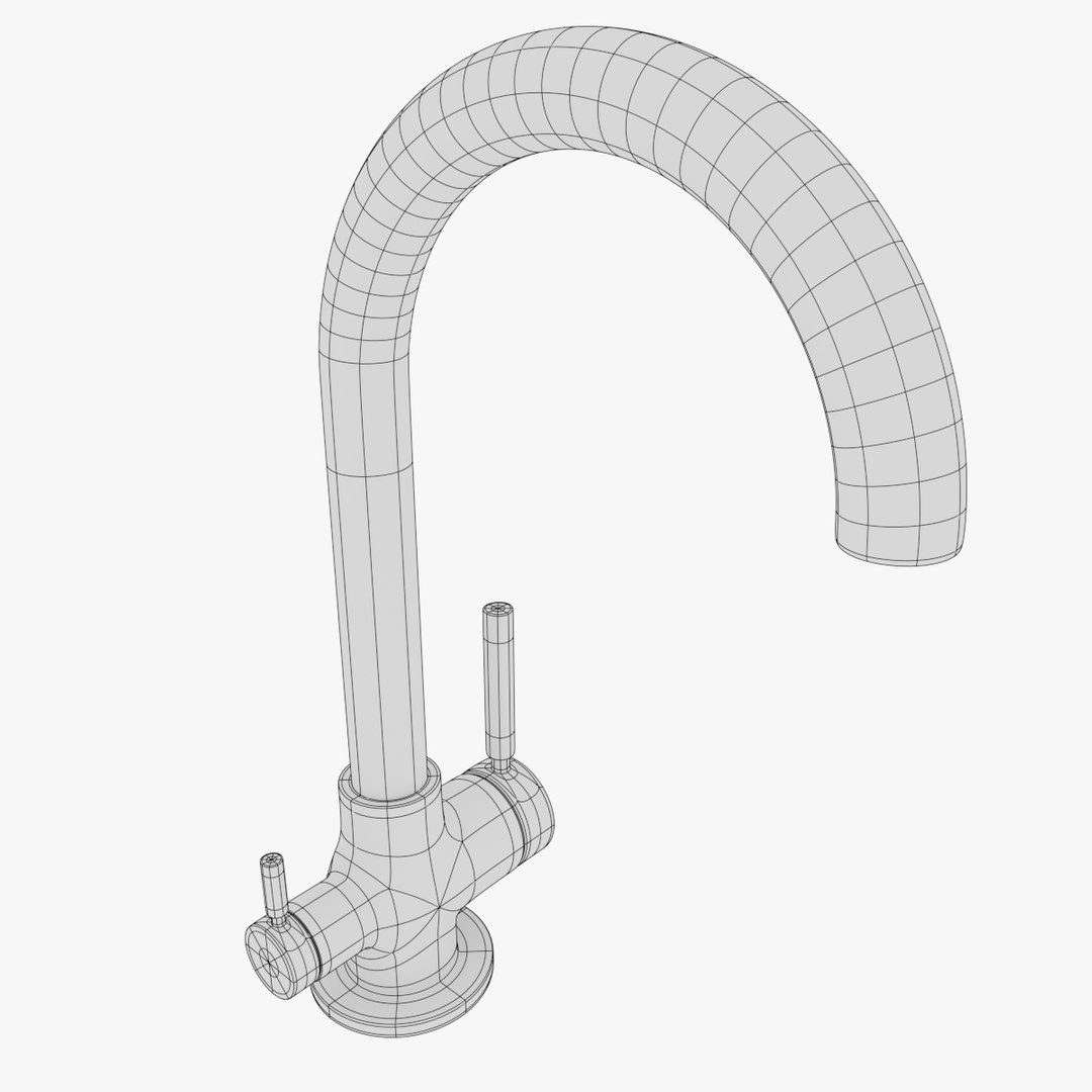 3d Water Tap Model