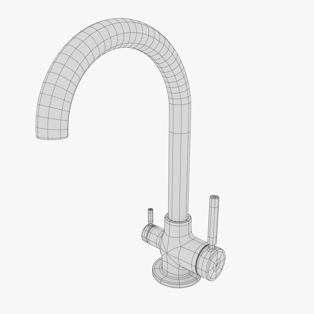 3d Water Tap Model