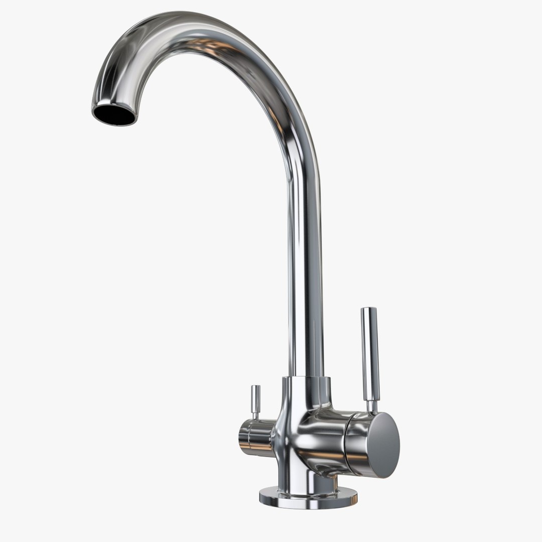 3d Water Tap Model