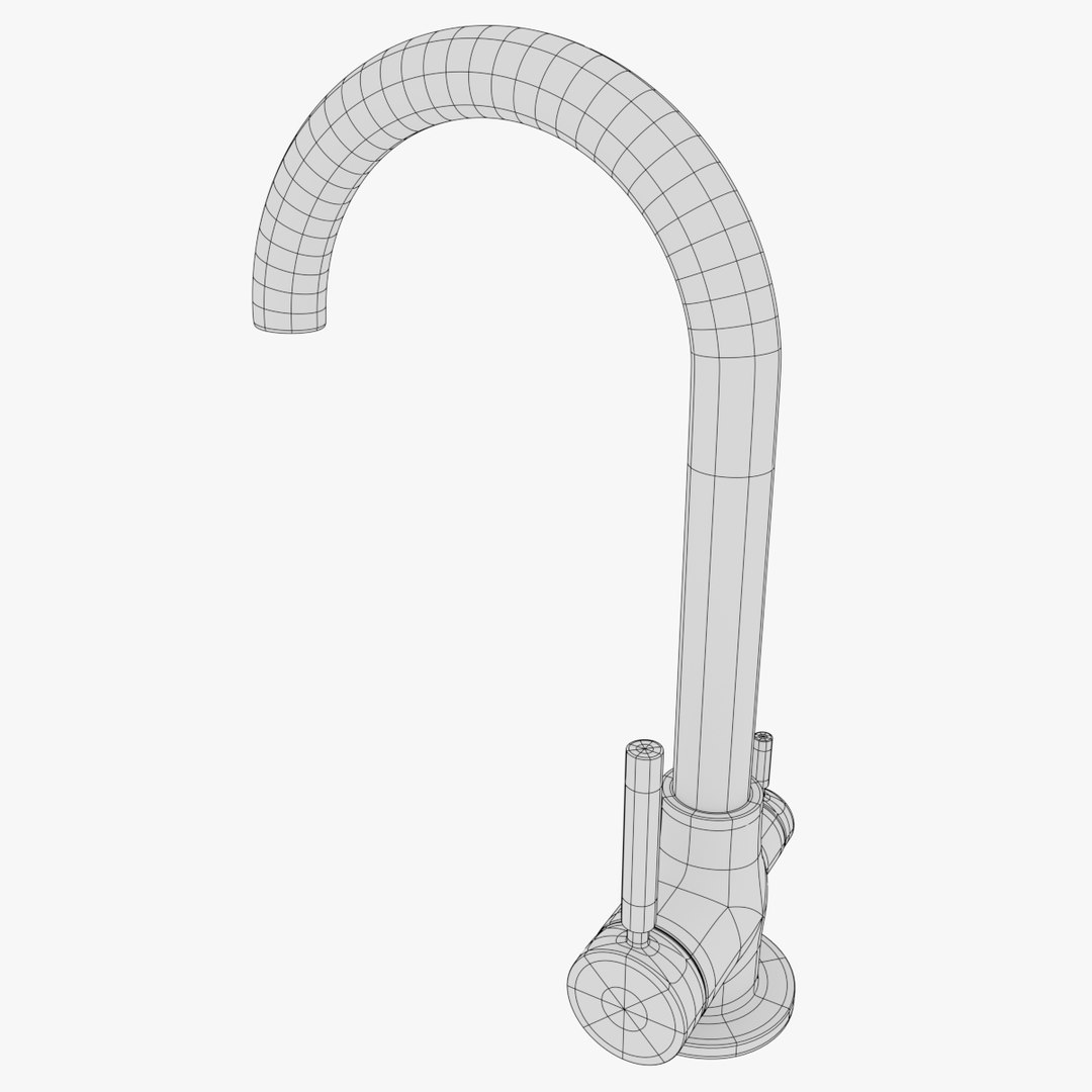 3d Water Tap Model