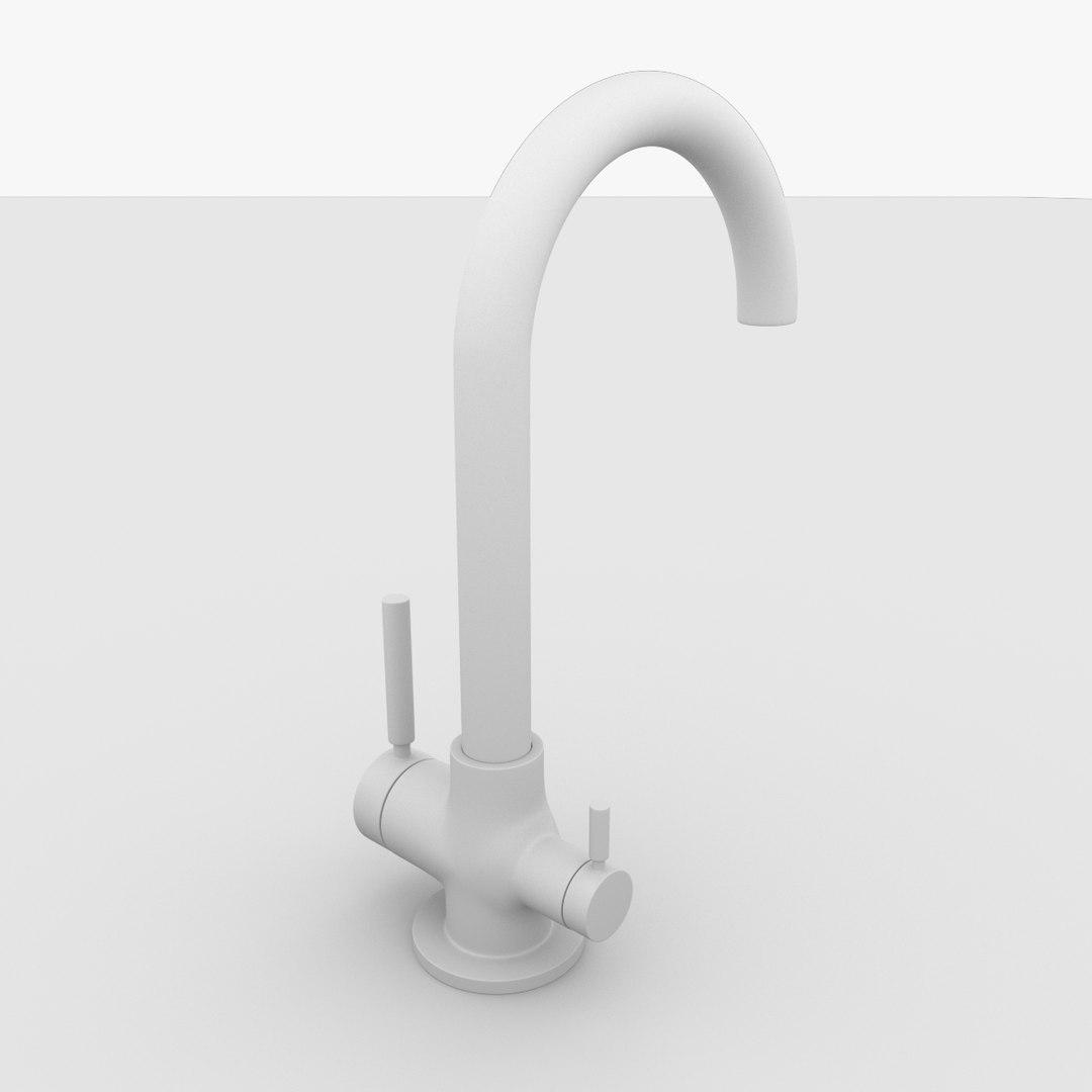 3d Water Tap Model