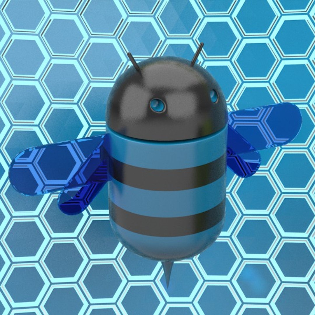 Google Android Honeycomb Characters 3d 3ds