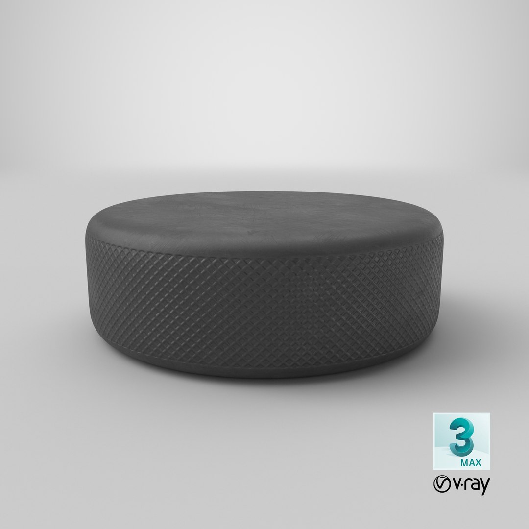 Hockey puck 3D model - TurboSquid 1597615