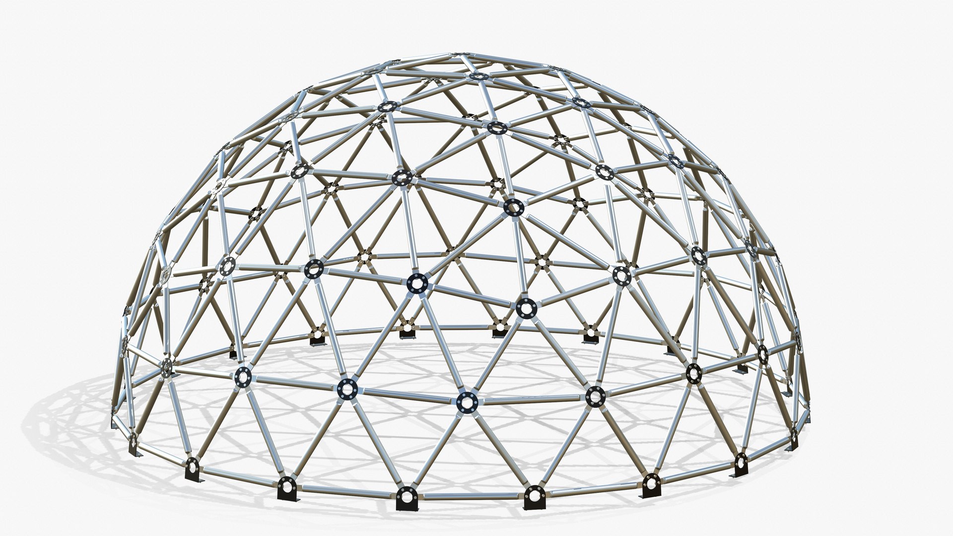 Geodesic Dome V4 3D model - TurboSquid 1870477