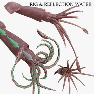 Free 3D Animal-Giant-Squid Models | TurboSquid