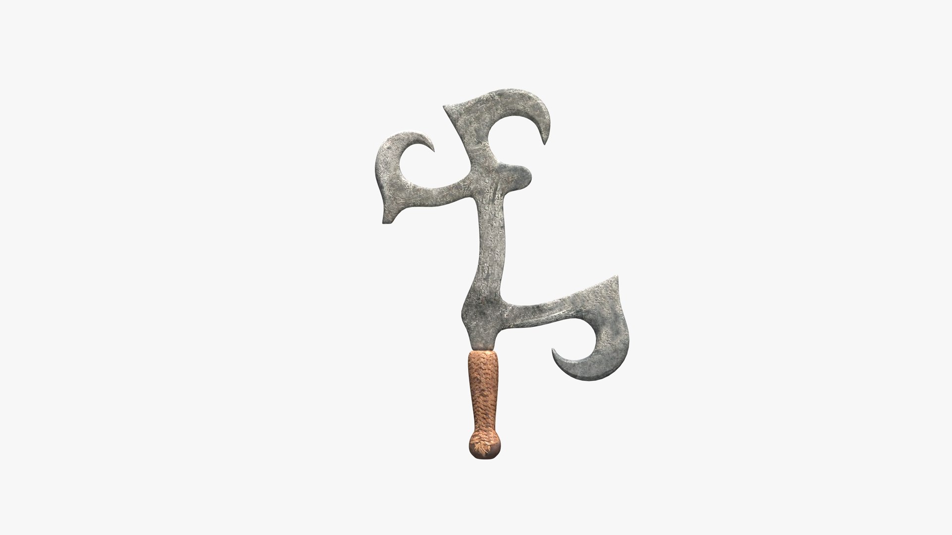 3D Mboum Ha Sceptre Throwing Knife - TurboSquid 1912211