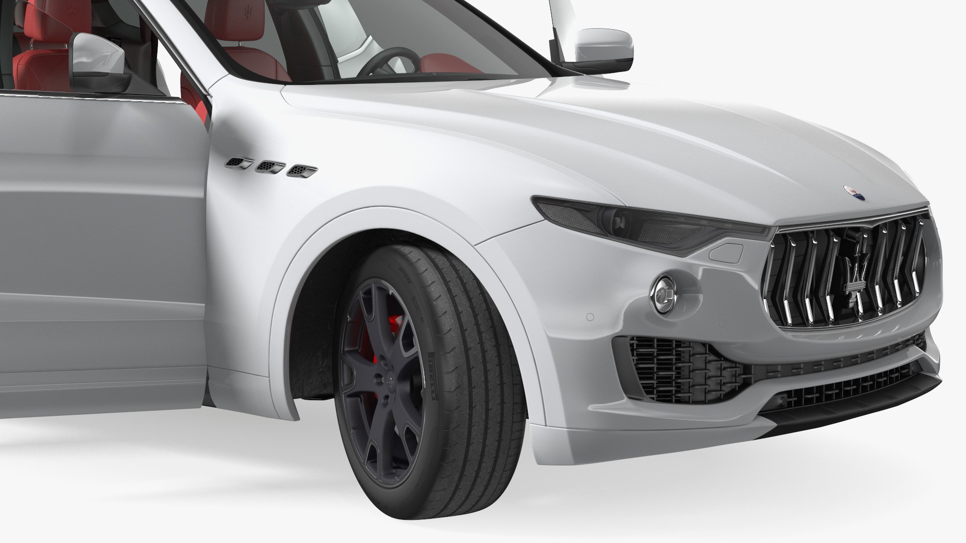 3D Maserati Levante SUV White Rigged - TurboSquid 2378252