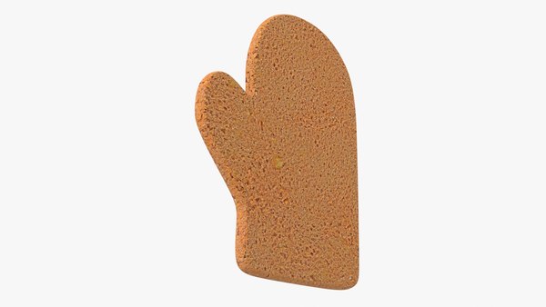3D gingerbread glove christmas cookie - TurboSquid 1653752