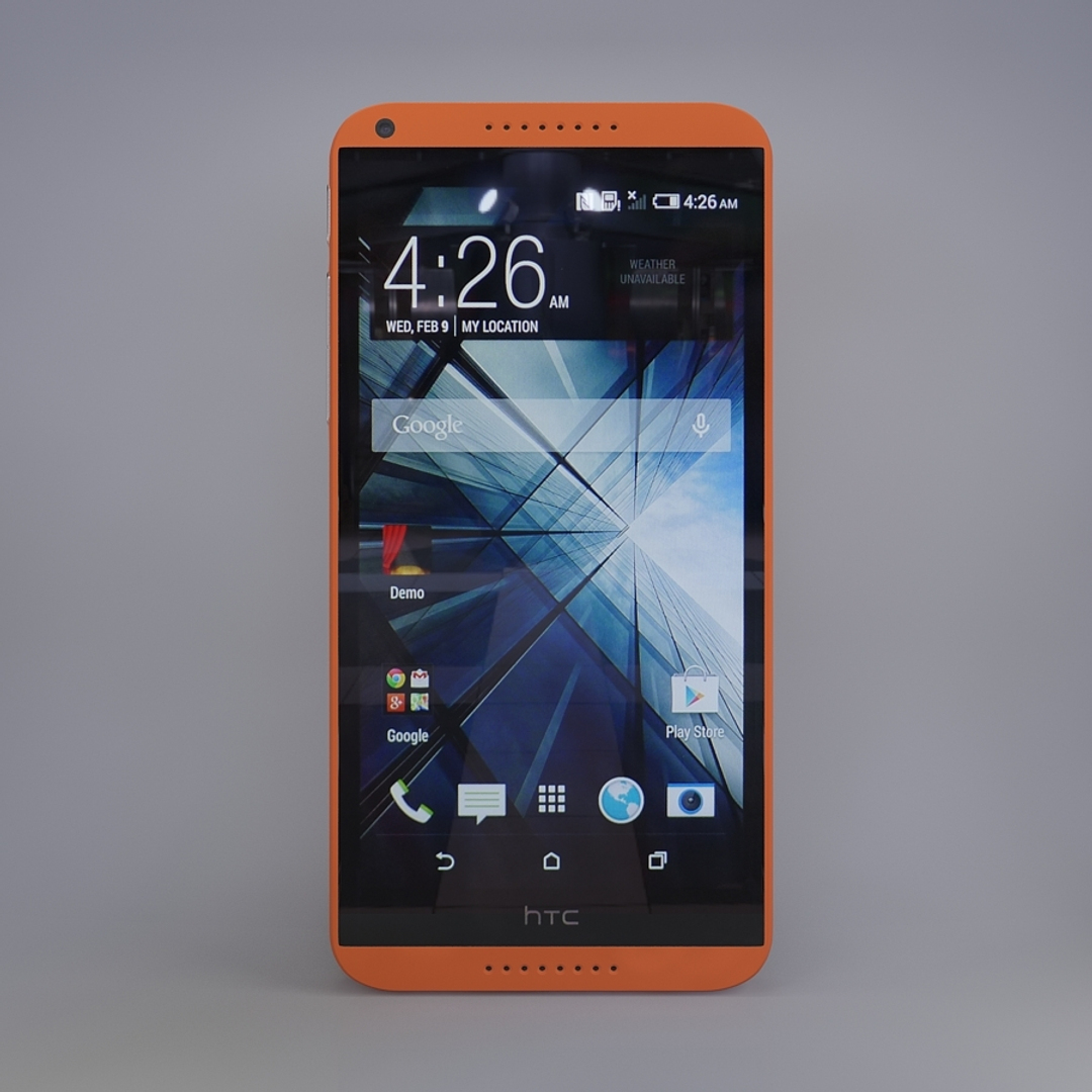 Htc 816 Orange 3d Max