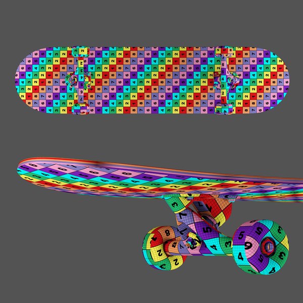 3D model Skateboard set 001 - TurboSquid 2038946