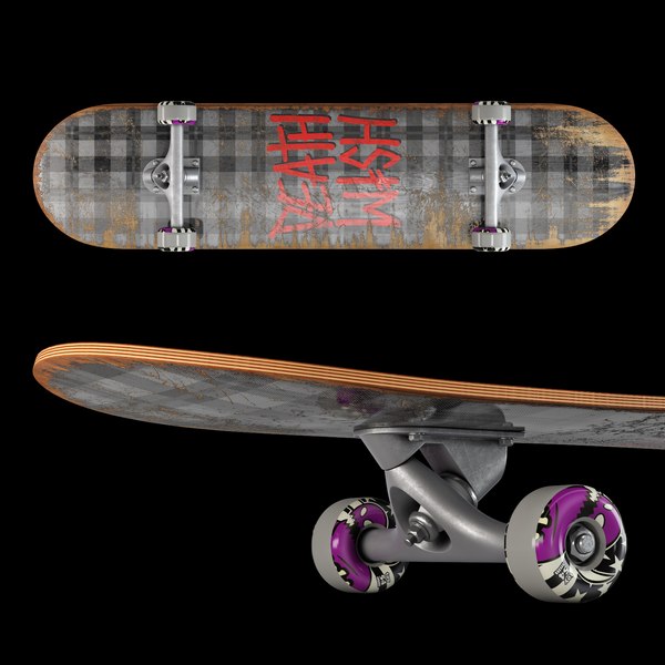 3D model Skateboard set 001 - TurboSquid 2038946