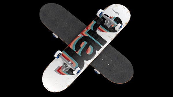 3D model Skateboard set 001 - TurboSquid 2038946