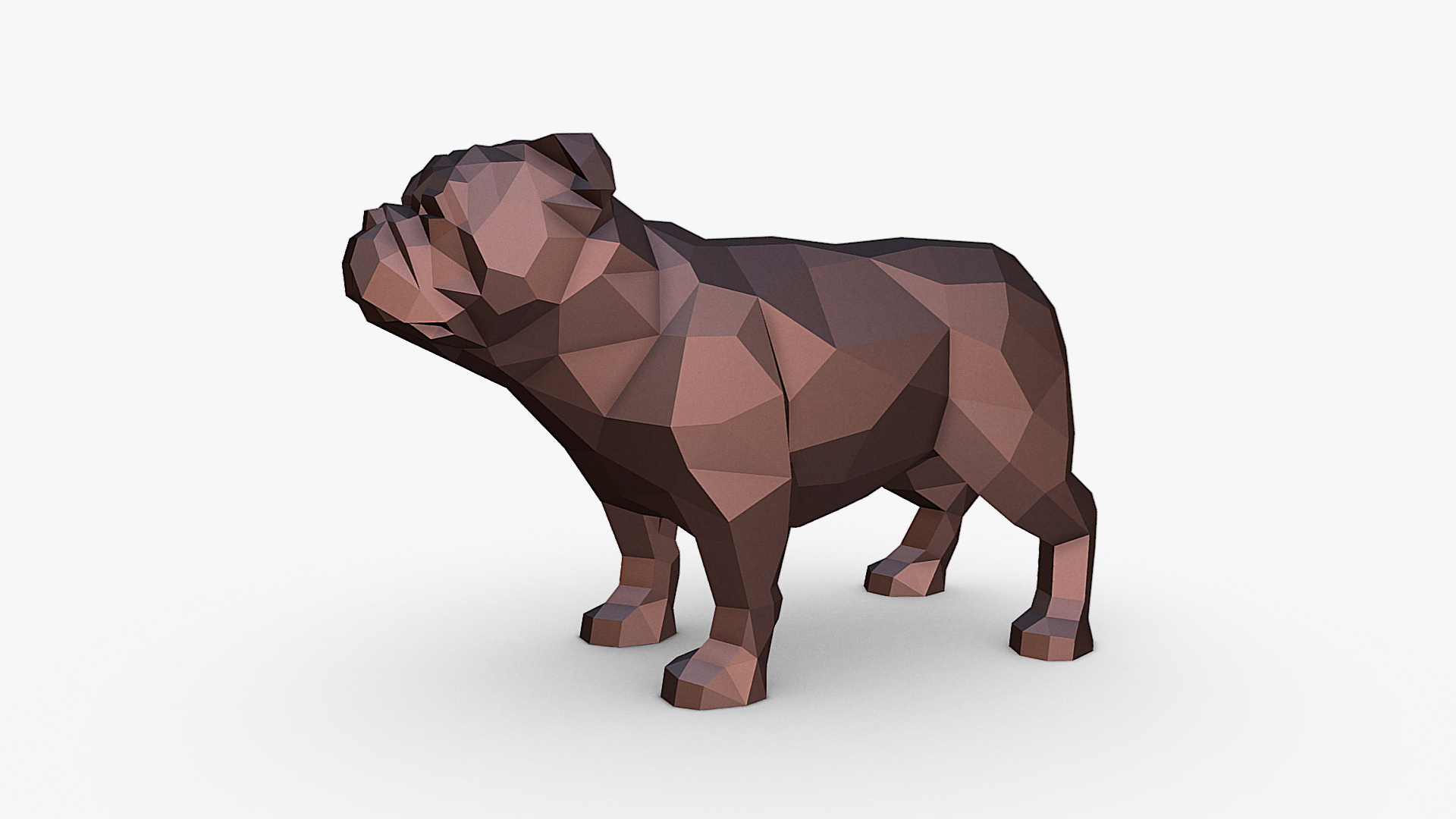 English Bulldog 3D Model - TurboSquid 1975280