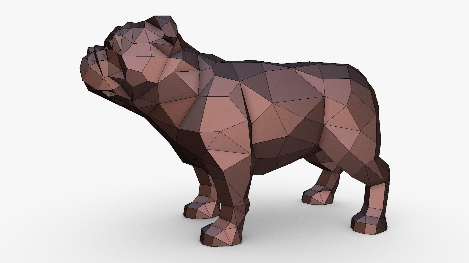 English Bulldog 3D Model - TurboSquid 1975280