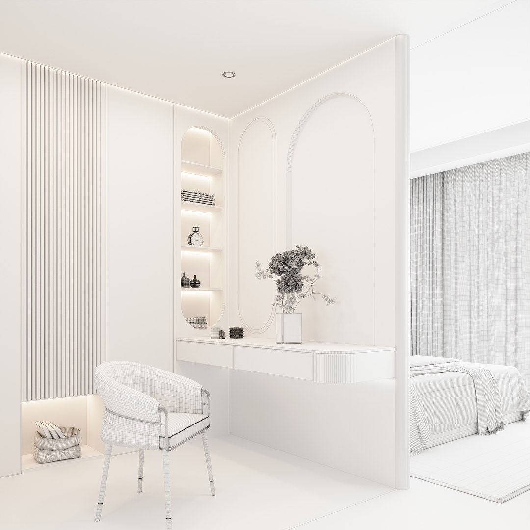 3D Dressing Room Model - TurboSquid 2379569