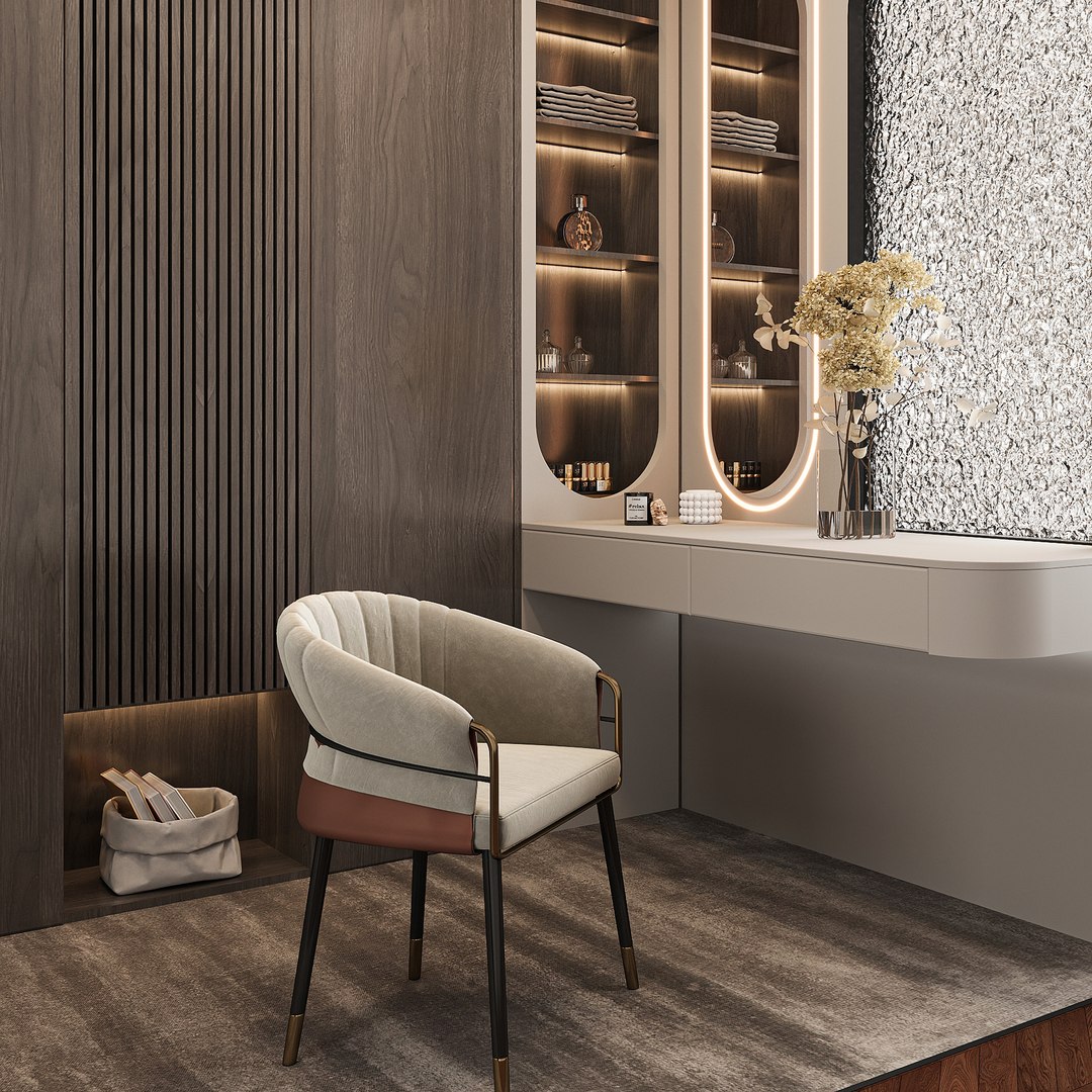 3D Dressing Room Model - TurboSquid 2379569