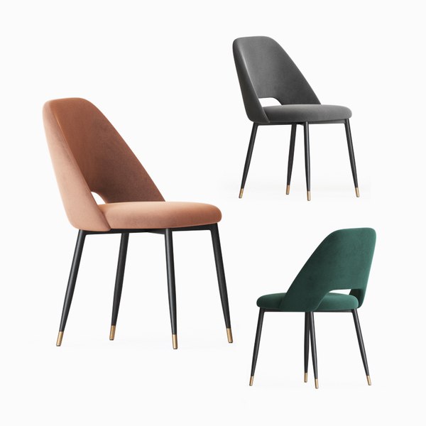 3D eva dining chair coco model - TurboSquid 1578551