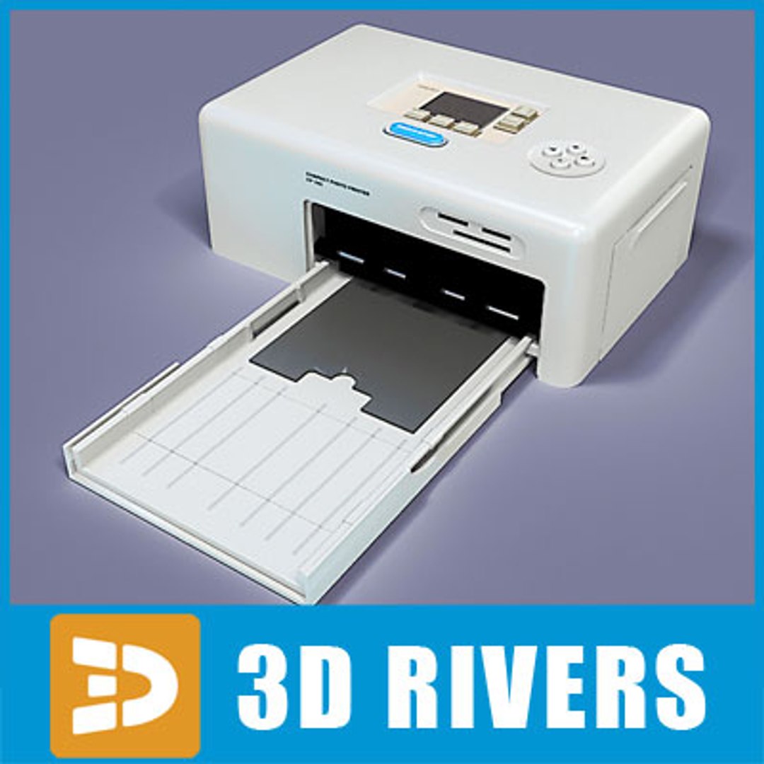 photo printer 3d model