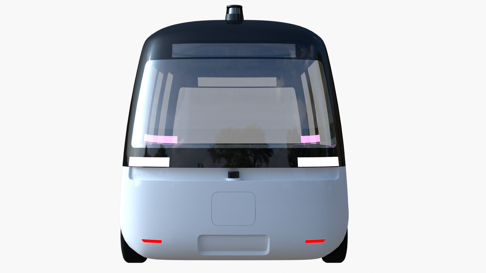 Autonomous Shuttle Buses 3D Model - TurboSquid 1756328