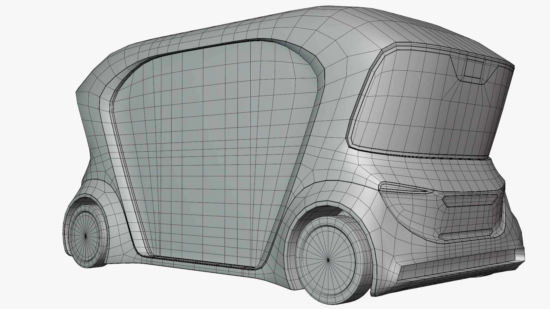 Autonomous Shuttle Buses 3D Model - TurboSquid 1756328