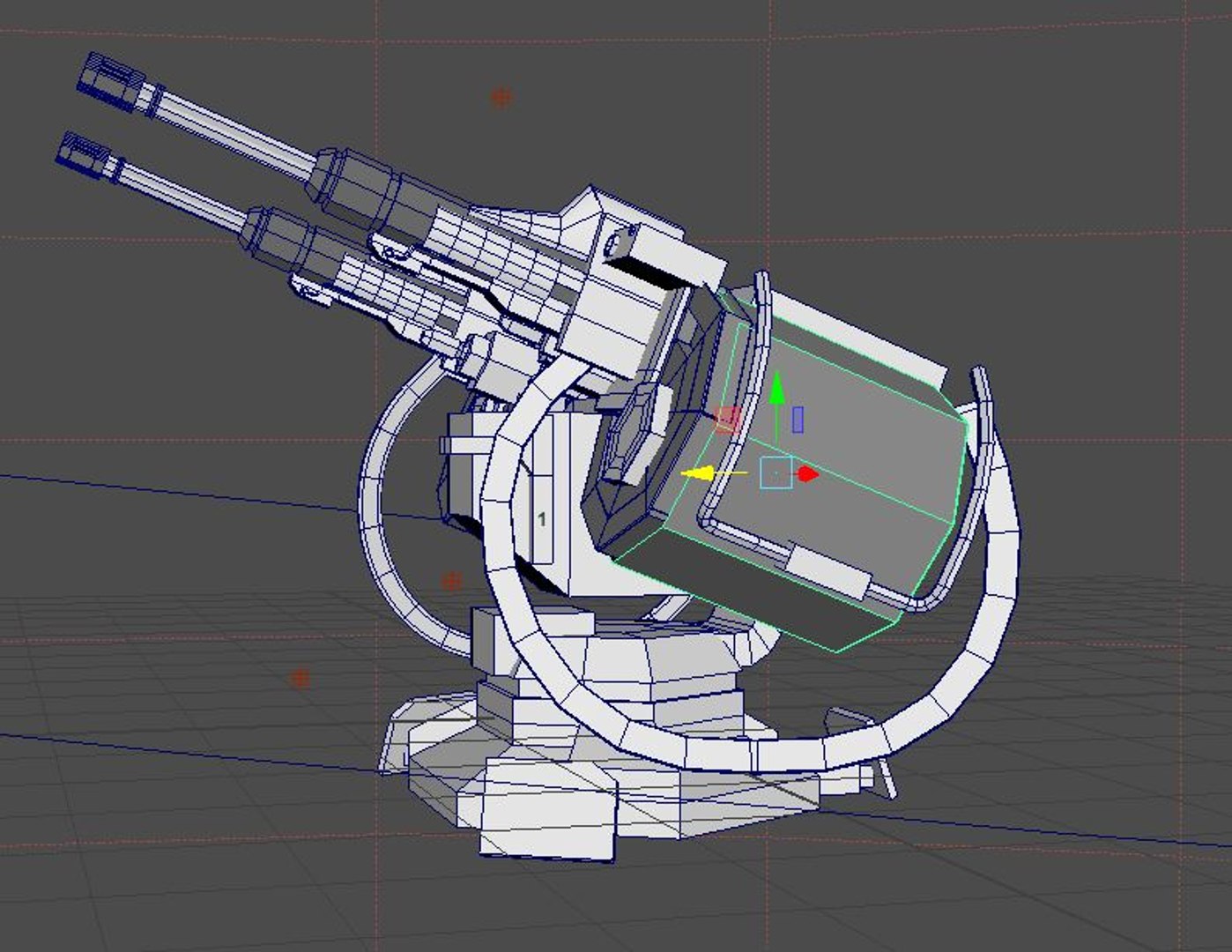 3D advance automatic gun model - TurboSquid 1609069