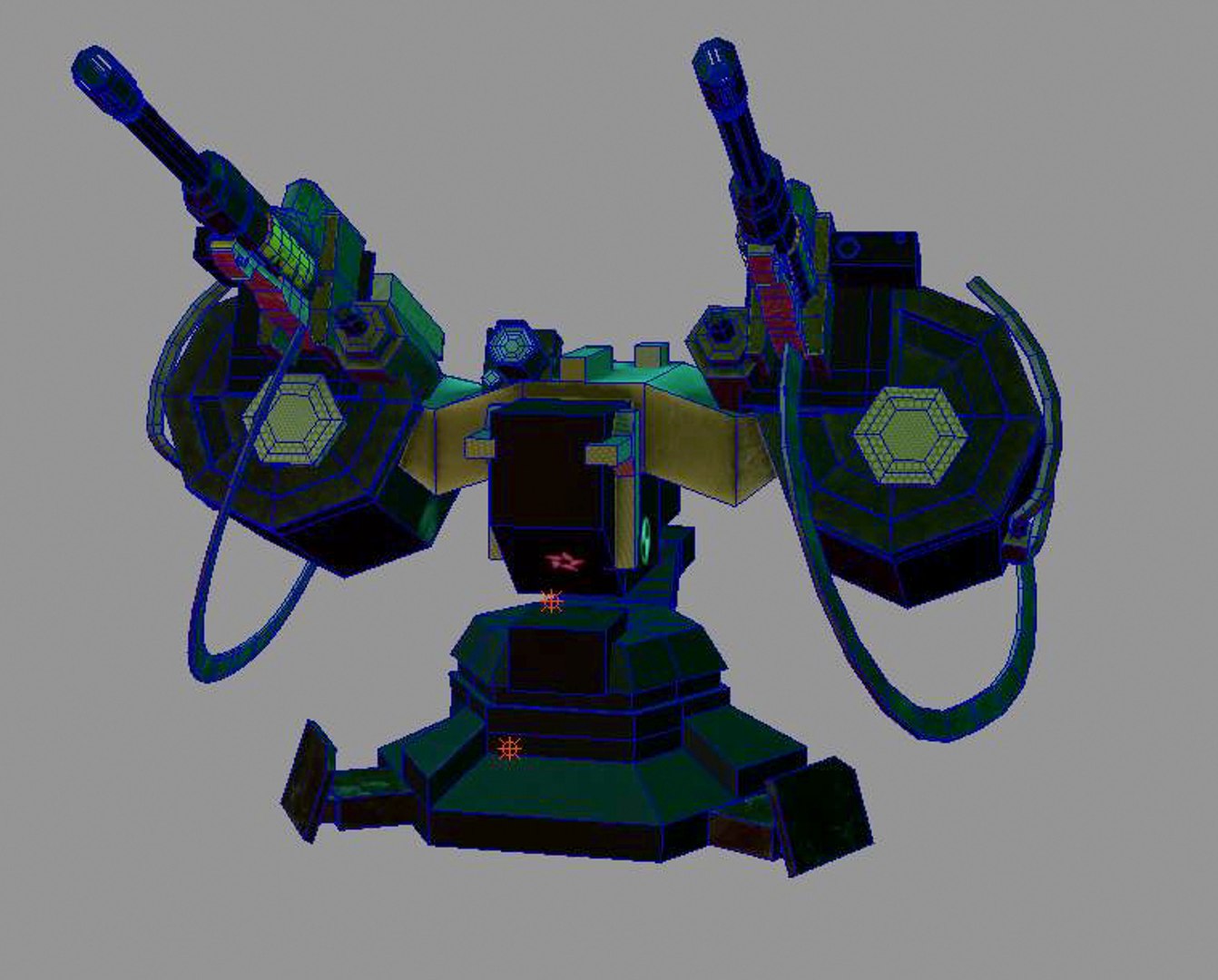 3D advance automatic gun model - TurboSquid 1609069