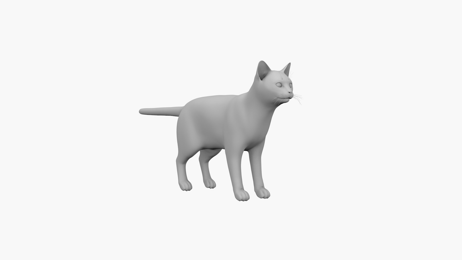 Black Cat Model - TurboSquid 2368855