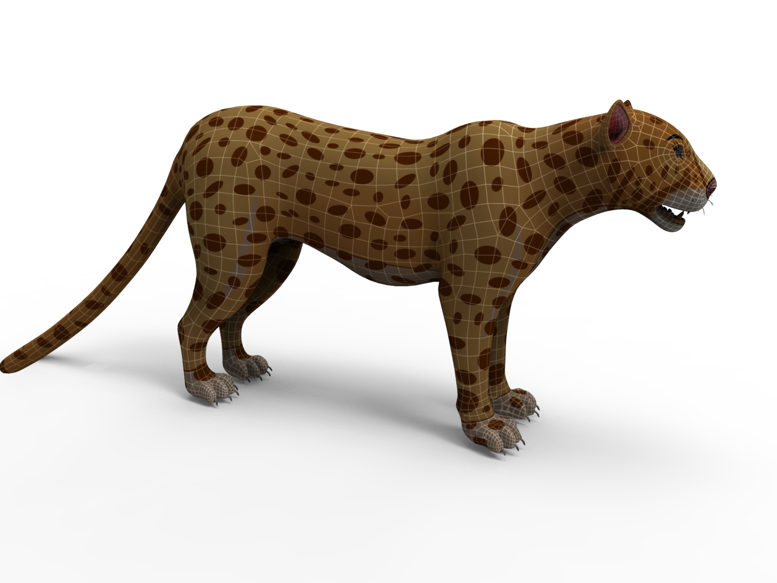 3D leopard rigged model - TurboSquid 1287148