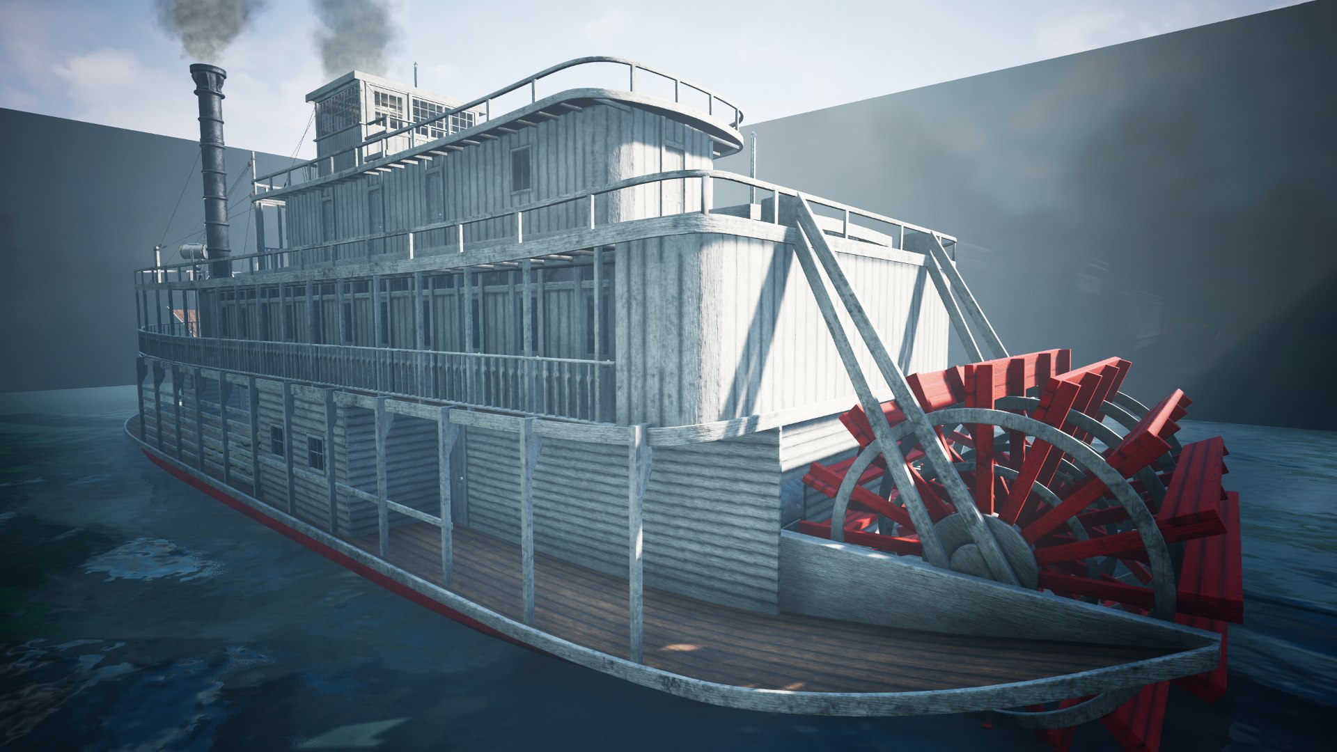 Steamboat 3D - TurboSquid 2137772