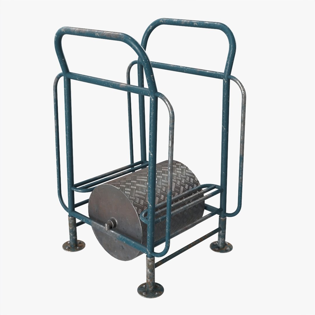 Running iron drum 3D - TurboSquid 1861755