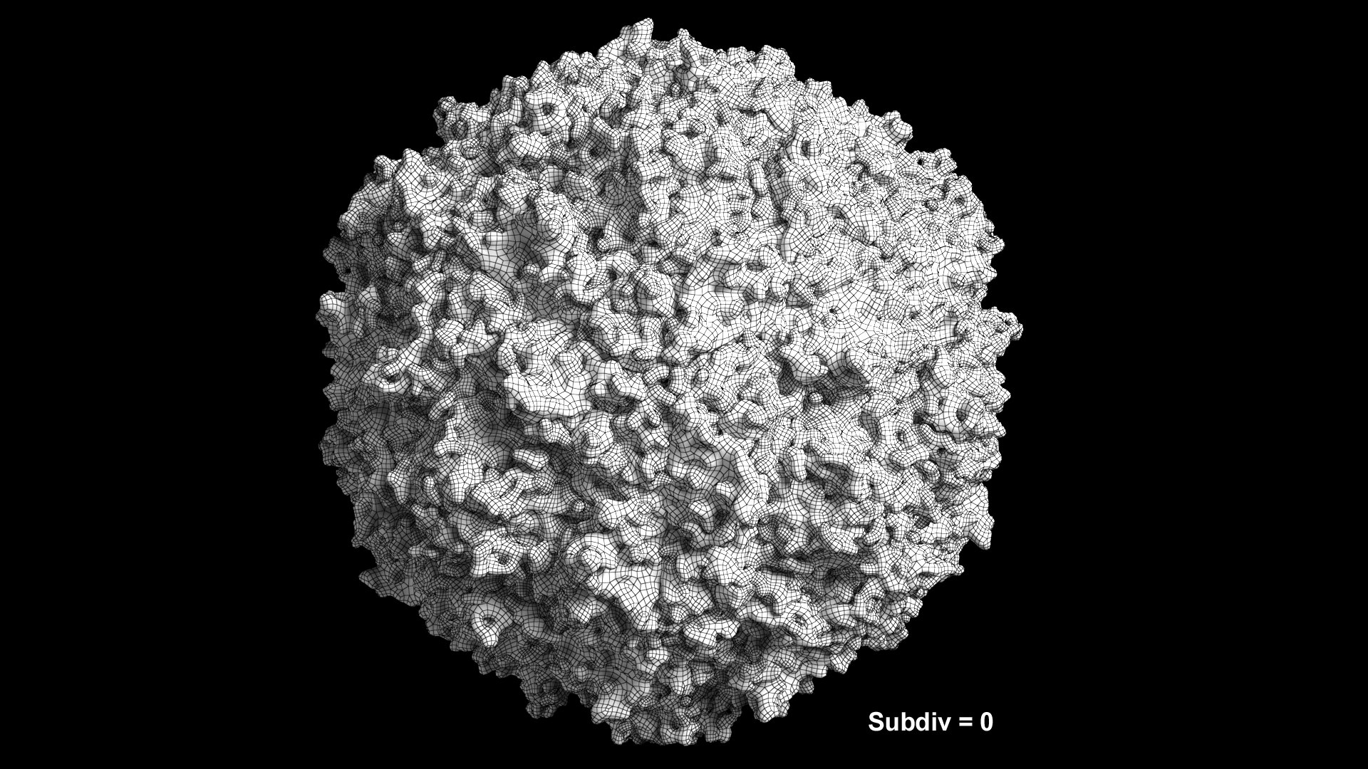 3D Poliovirus Type 1 Mahoney With RNA - TurboSquid 2346110