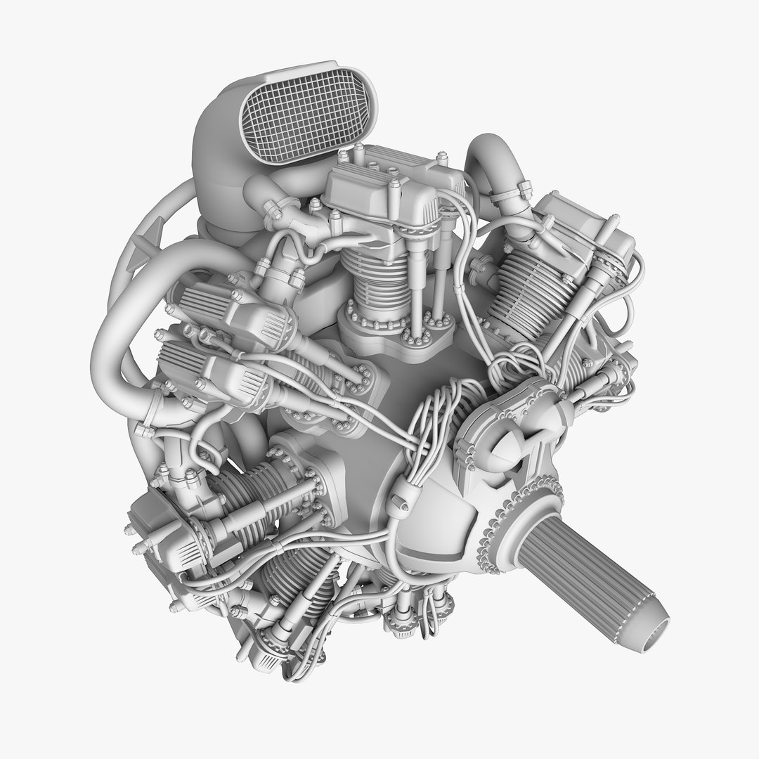 Cylinder Radial Craft Model