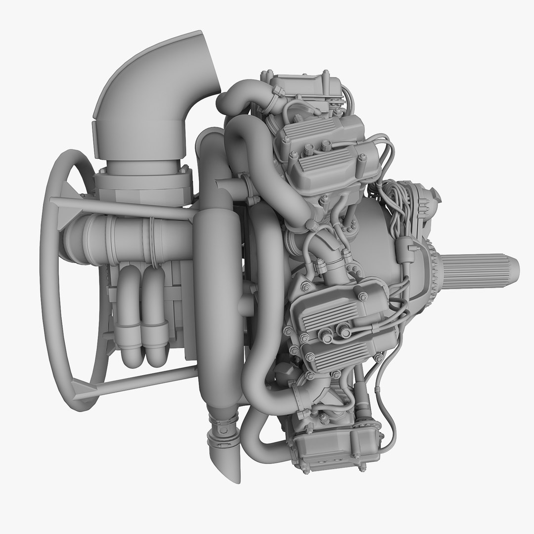 Cylinder Radial Craft Model