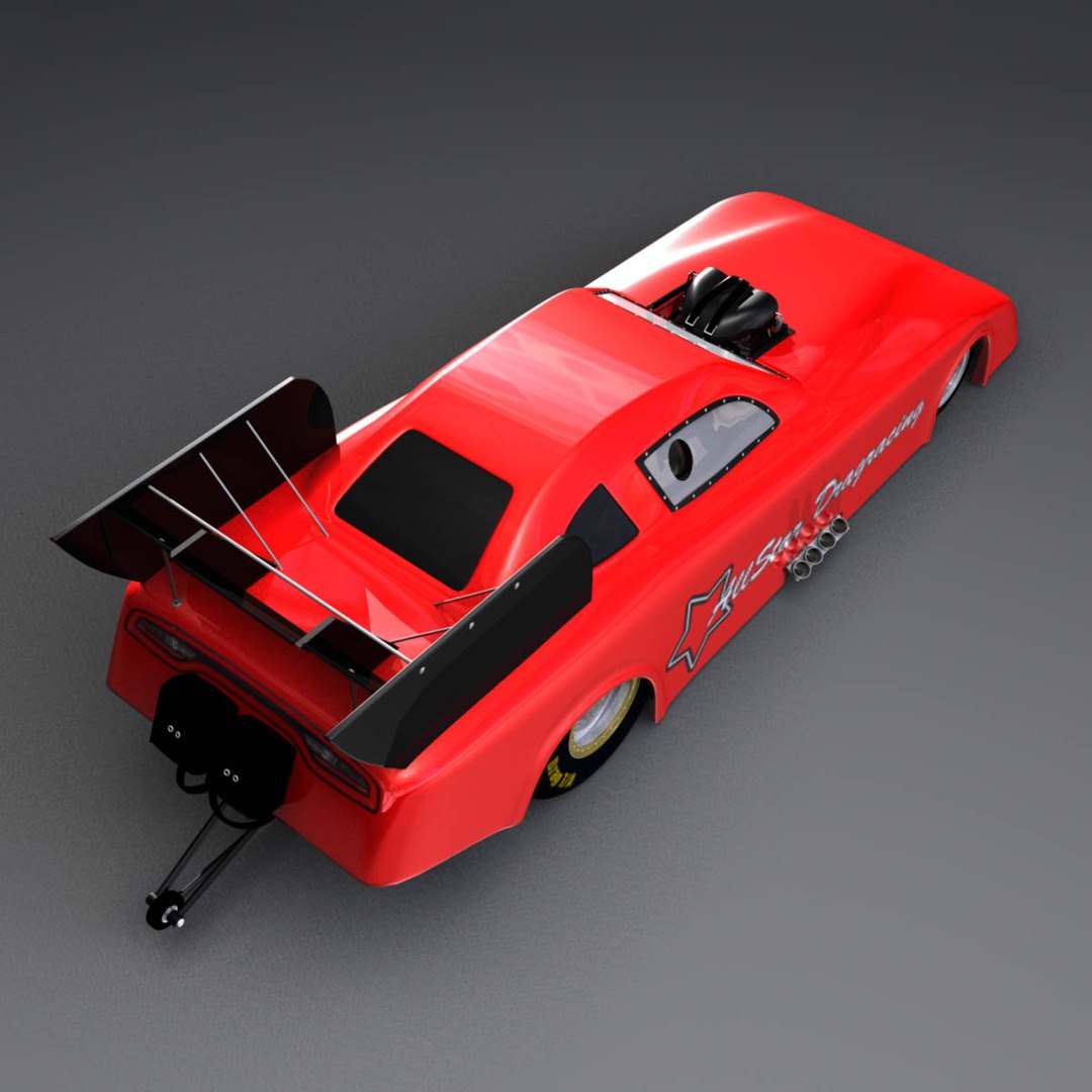 3d Model Funny Car