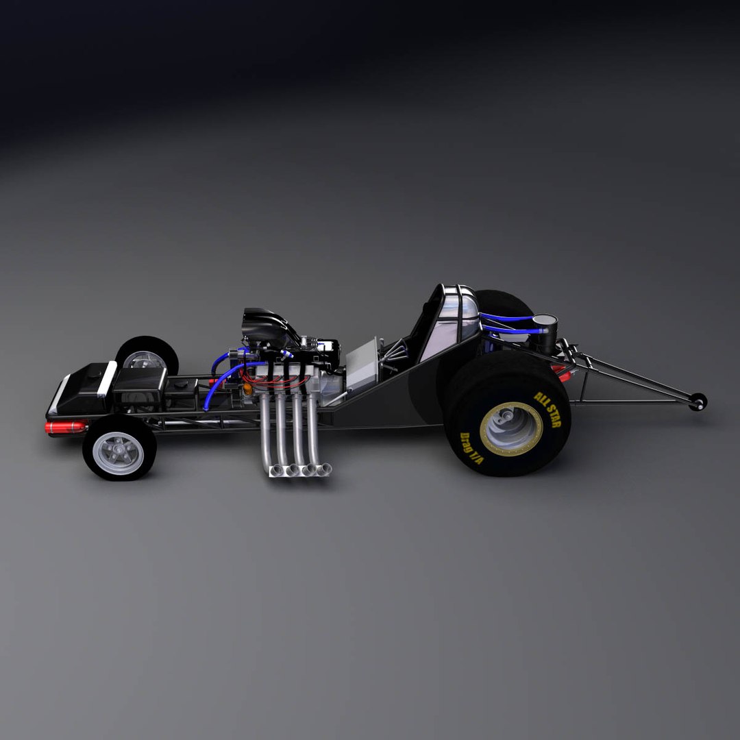 3d Model Funny Car