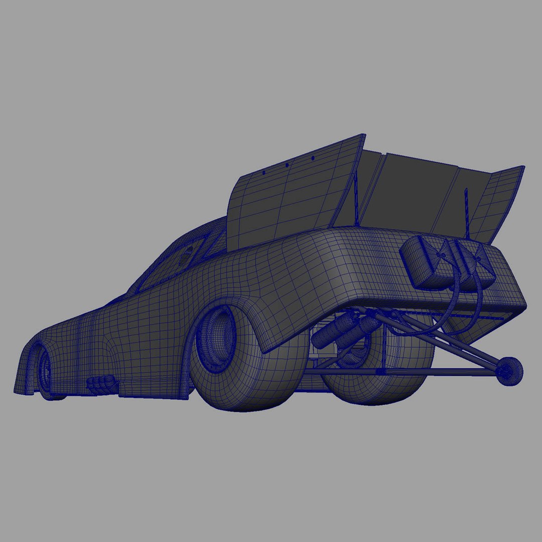 3d Model Funny Car