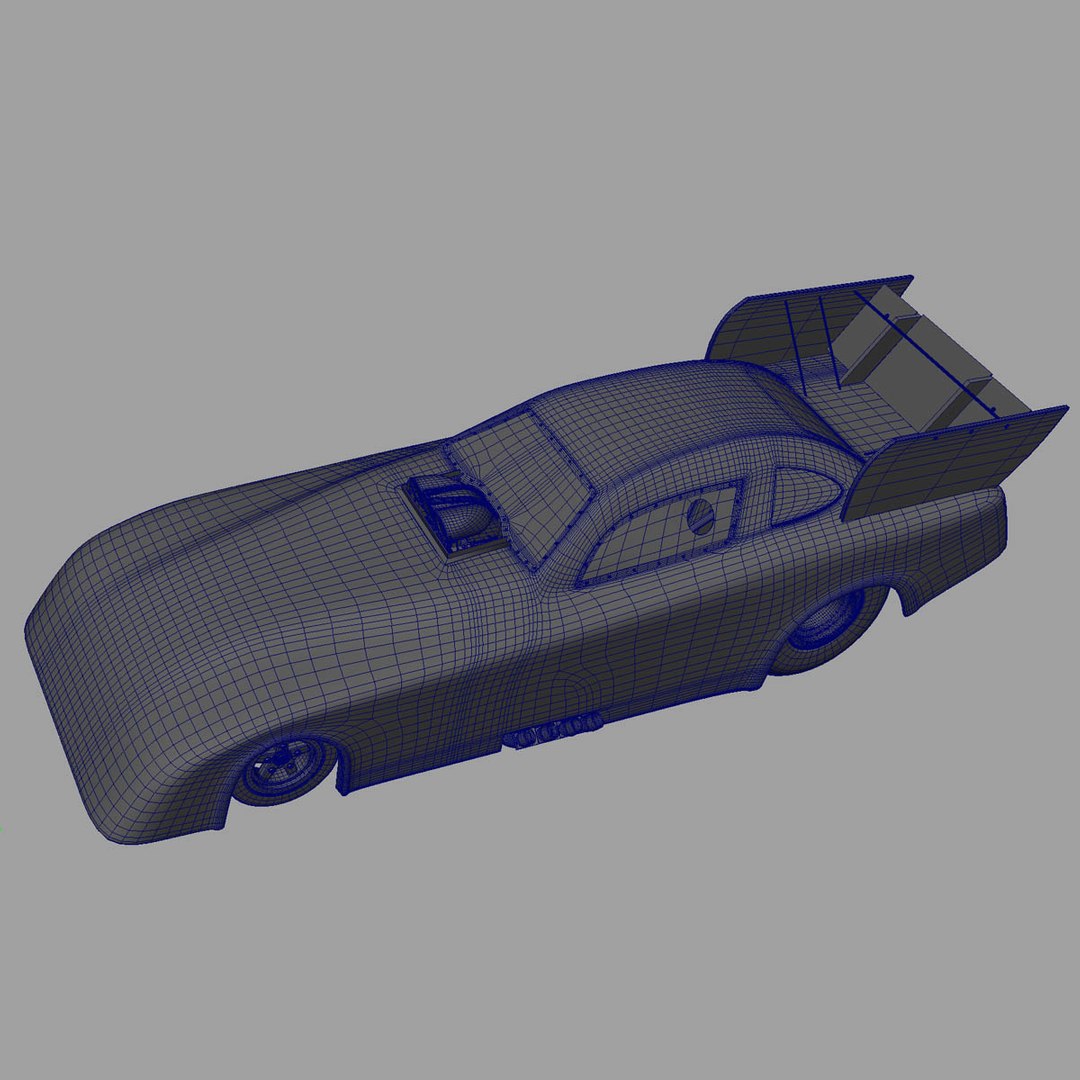 3d Model Funny Car