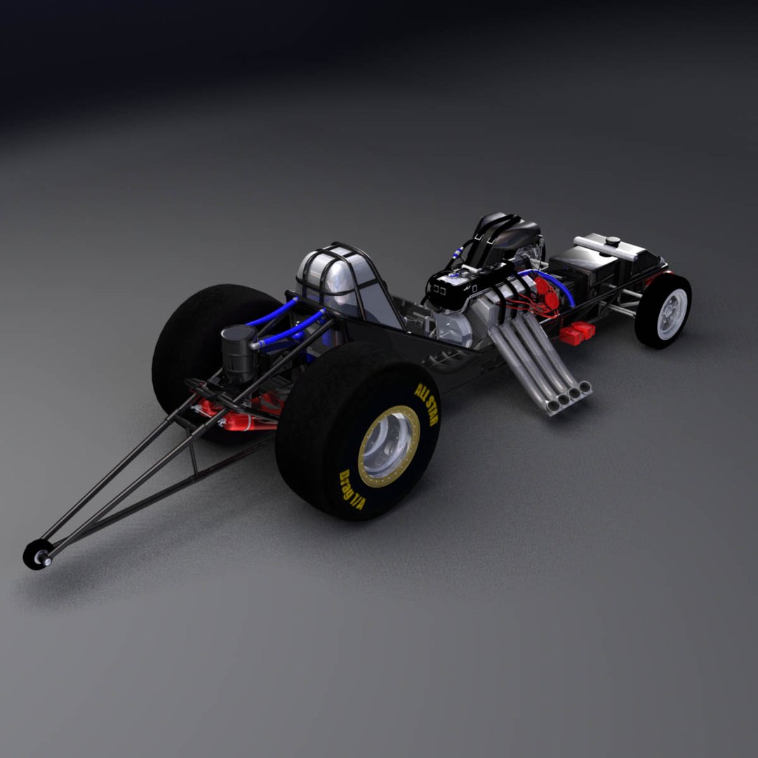 3d Model Funny Car